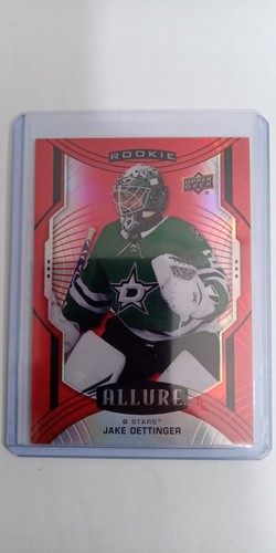 2020-21 Upper Deck Allure Jake Oettinger Red Rainbow Rookie #133 | eBay