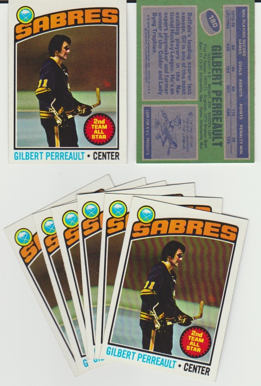 1976-77 Topps - #180 Gilbert Perreault for sale online | eBay