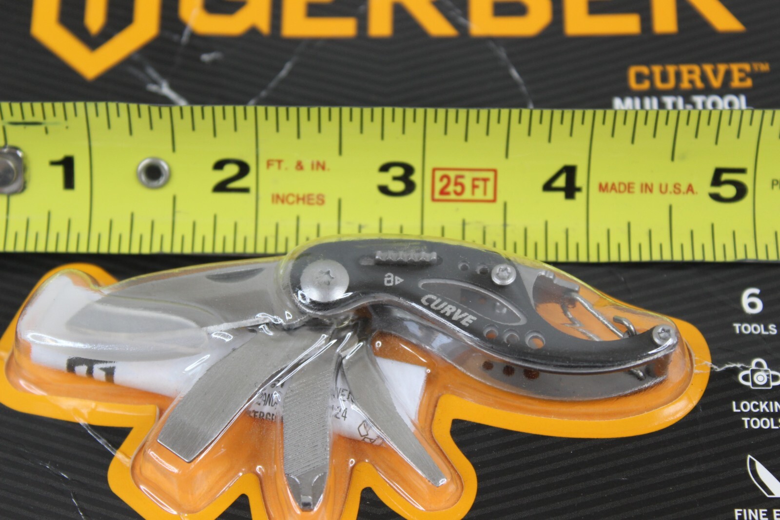 Gerber Curve Multi-Tool Clip-N-Go 6-Locking Tools Fine Edge 2016 New ...