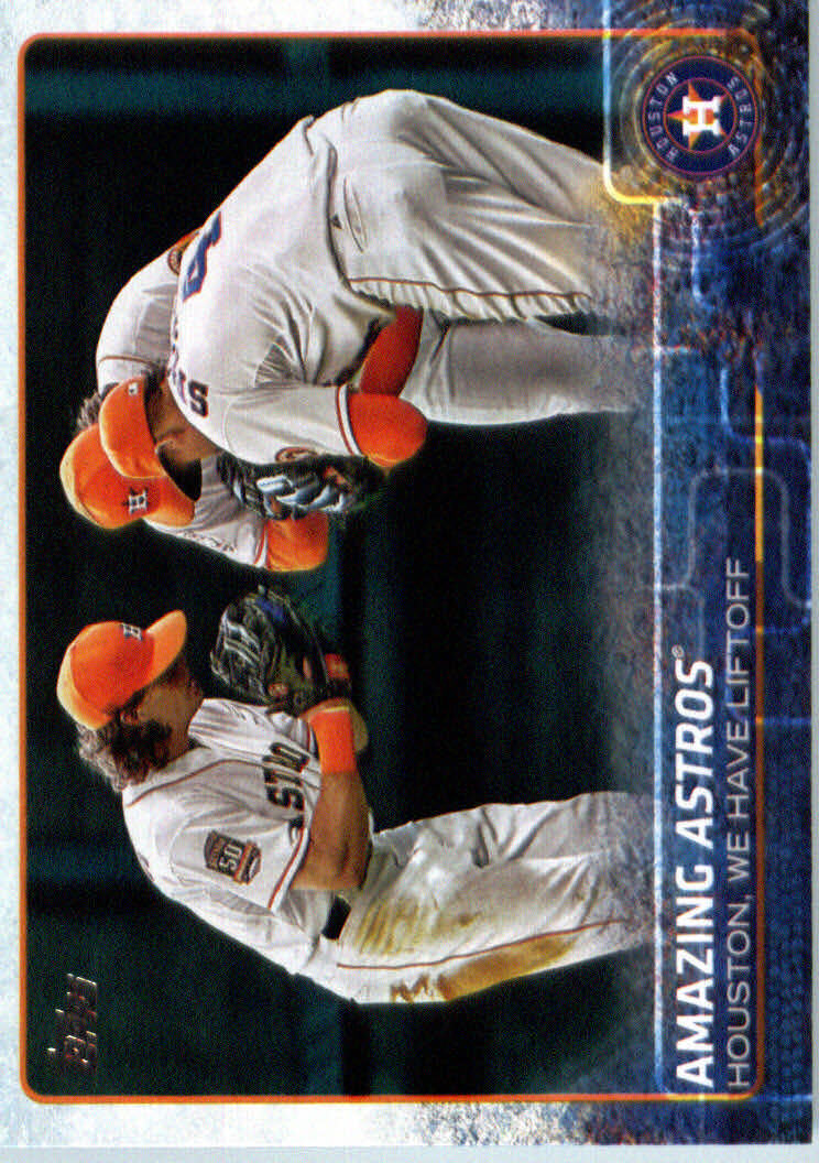 2015 Topps Update Baseball Card #US156 Amazing Astros Rasmus/Springer ...