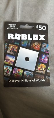 Digital $50 Roblox Gift Card | eBay