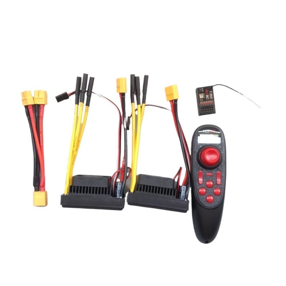 70A Bi-Directional ESC Pair 6-CH Radio Combo 2-6S Air-Cooled for RC ...