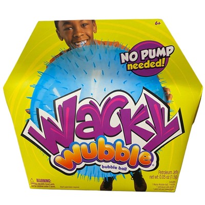 Wacky Wubble Bubble Ball TOY Blue No Pump Needed New Gift | eBay