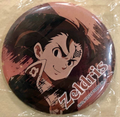 Japanese anime The seven deadly sins can badge Zeldris 01 | eBay