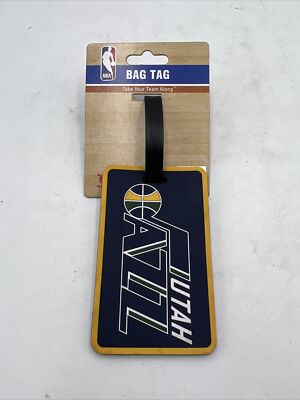 Utah Jazz Bag Tag Luggage Tag - NWT | eBay