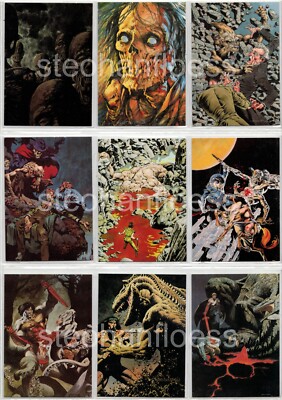 FPG Bernie Wrightson: Master of the Macabre You Pick the Card Complete ...