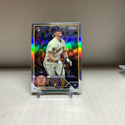 2023 Topps Chrome Update Joey Weimer RC #USC80 Milwaukee Brewers | eBay