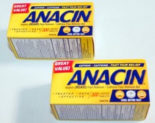 2 X 12 Tablets Caffetin Forte Pain Relief Headache Toothache Migraine ...