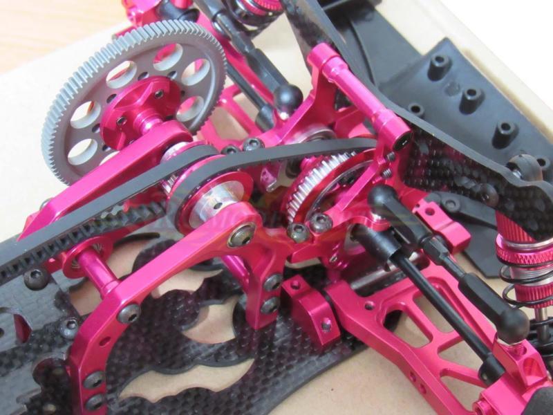 1/10 Alloy & Carbon SAKURA D4 AWD Drift Racing Car Frame Body Chassis # ...