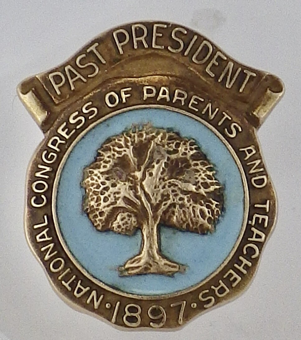 Vintage 10K Enamel Past President Nat’l Congress of Parents Teachers ...