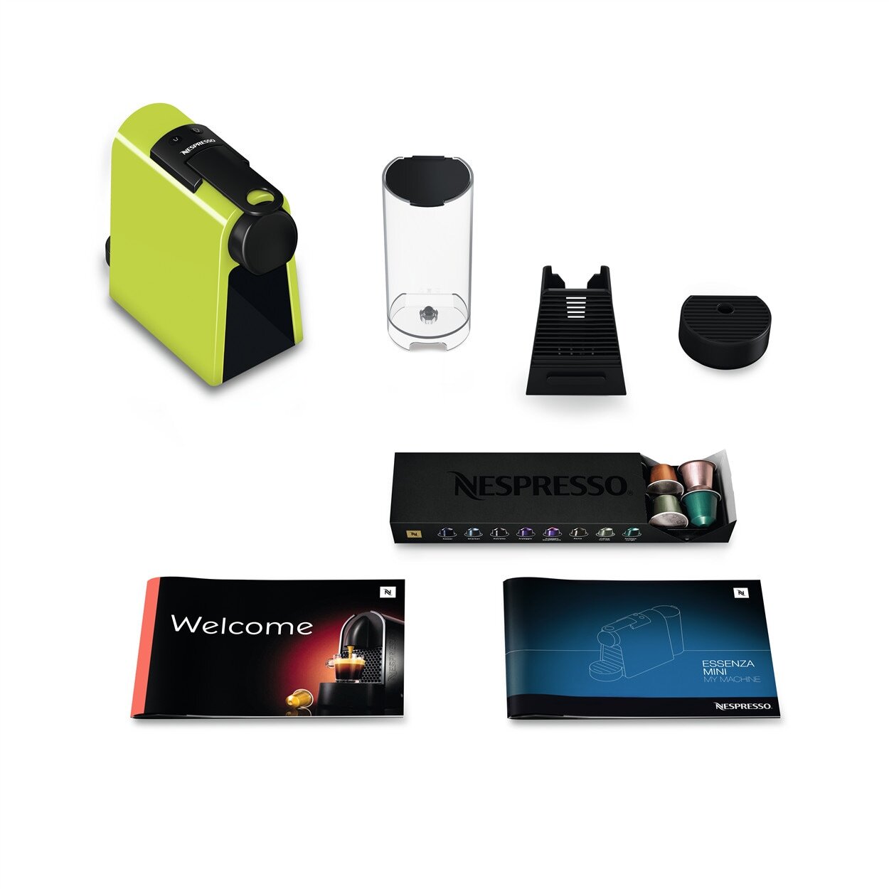 DeLonghi Essenza Mini EN85.L Nespresso-System Lime Green 8004399332065 ...