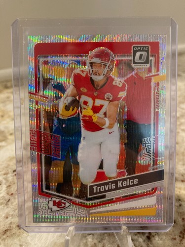 2023 Panini Donruss Optic Wave Prizm #94 TRAVIS KELCE /300 CHIEFS | eBay