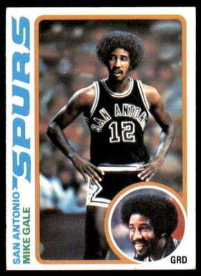 1978-79 Topps Basketball Mike Gale (A) San Antonio Spurs #37 | eBay