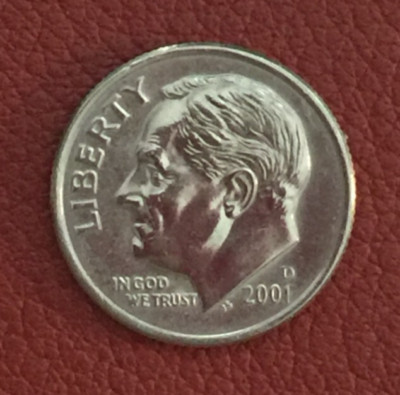 2001 D Roosevelt Dime - Actual coin - Free shipping. | eBay
