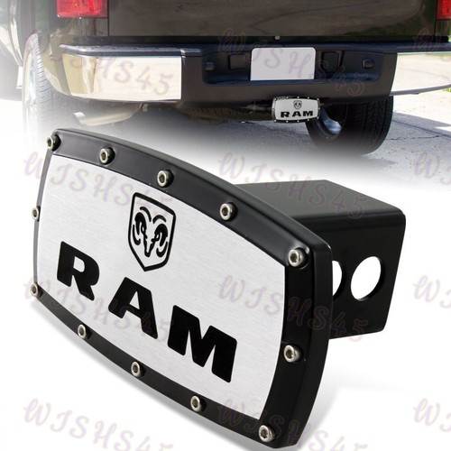 Hitch Cover Plug Cap 2" Trailer Tow Receiver For DODGE RAM BK ALLEN ...