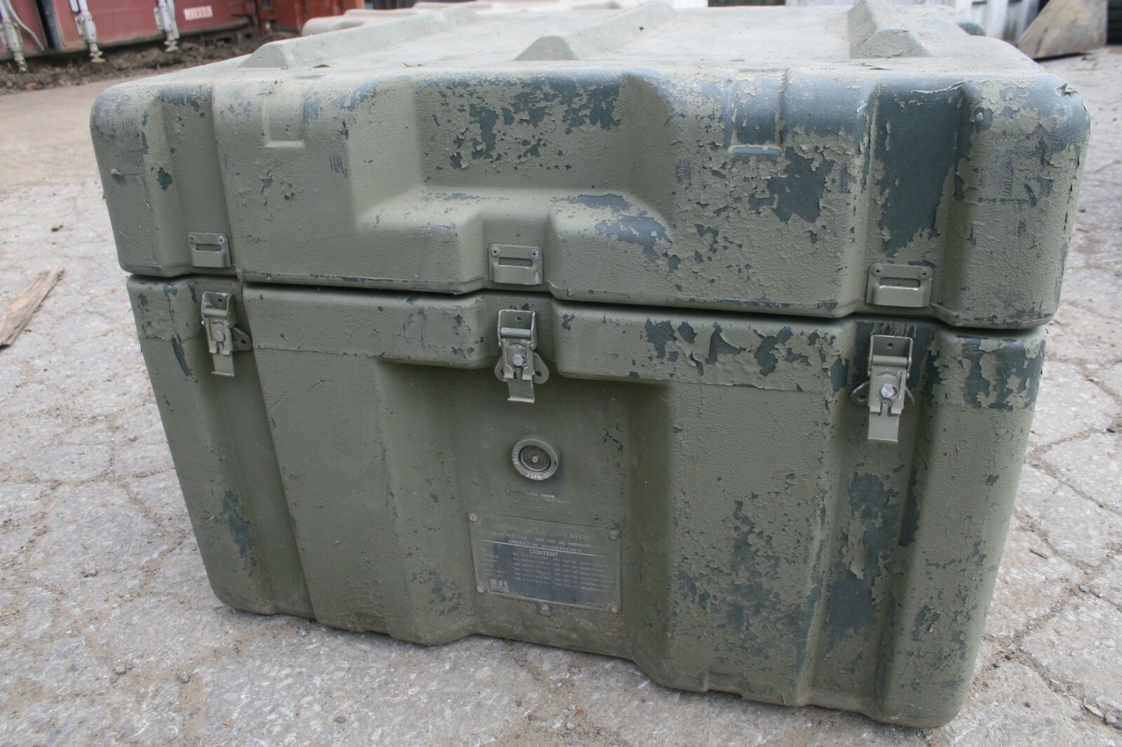 26" x 24" x 18" Military Heavy Duty Stackable Storage Case | eBay