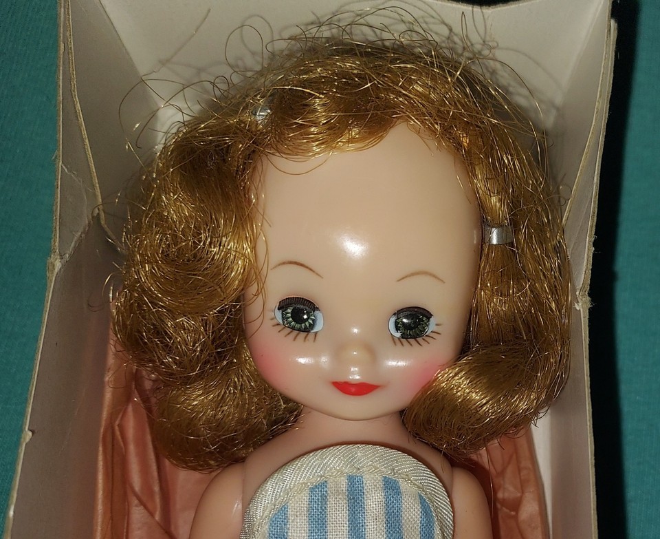 Lovely Vintage Betsy McCall Doll With Box, HTF Desirable Side Part WOW ...