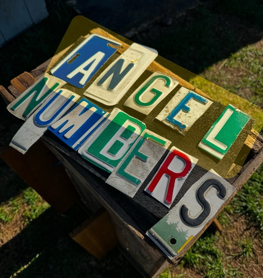 Angel Number 11:11 License Plate Sign 1111 Is Saying To You Its Time To ...