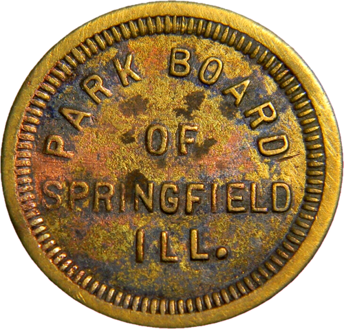 Springfield ILL , Park Board 5 Token (01341) | eBay