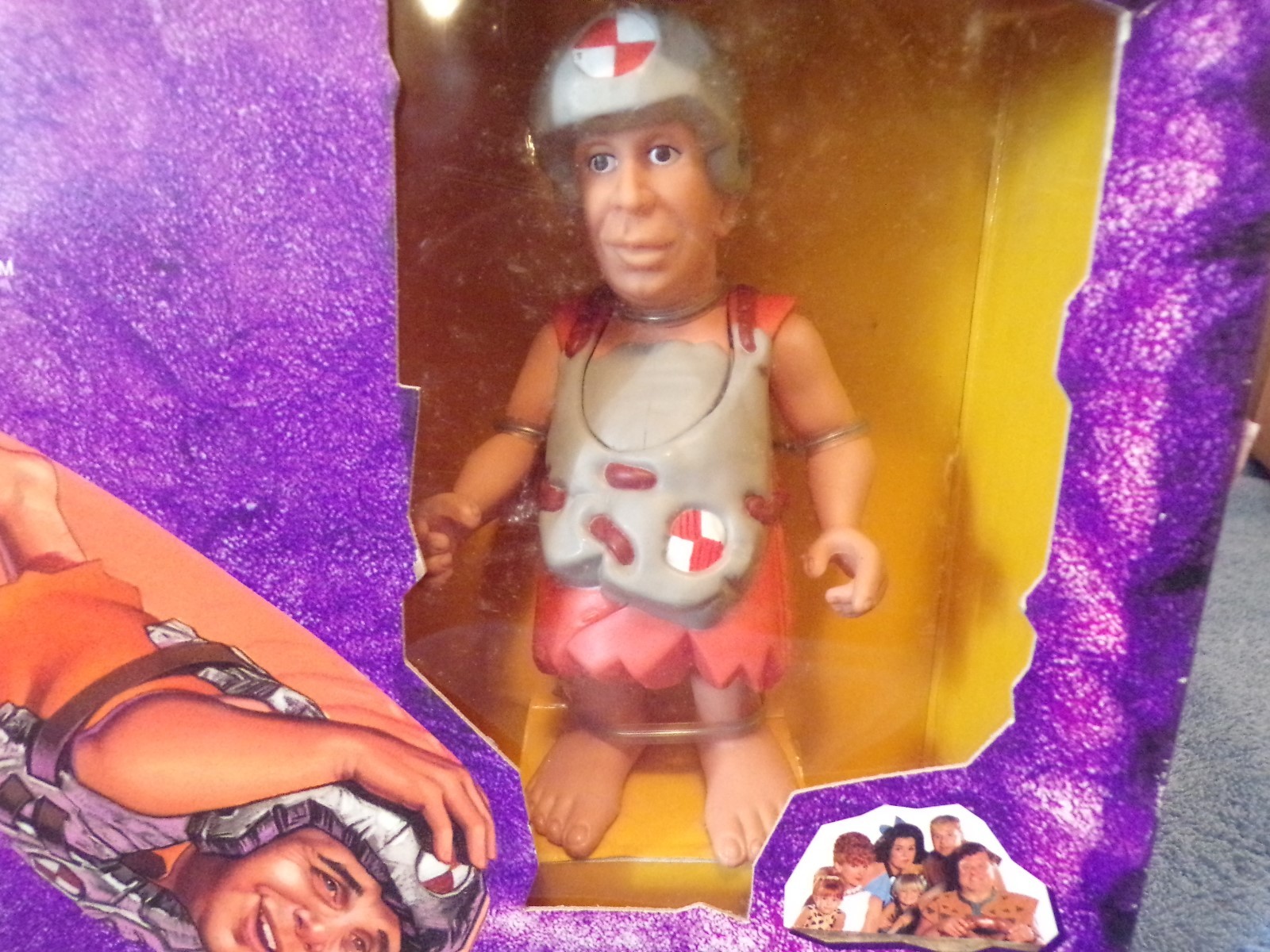 The Flintstones "Crash Test Barney" With Catapult Accessory | eBay