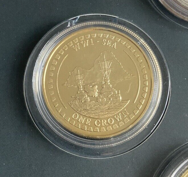 A War to End All Wars 1914-1918 Coin Collection Folder with 4/5 Coins ...