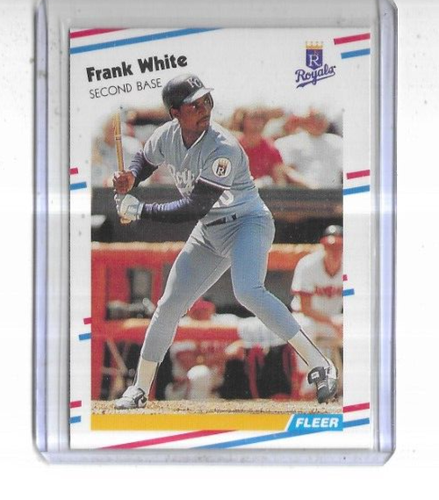 1988 Fleer #273 Frank White Kansas City Royals | eBay