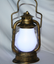 Light Up Gold Lantern home lamp novelty stage prop plastic rustic look ...