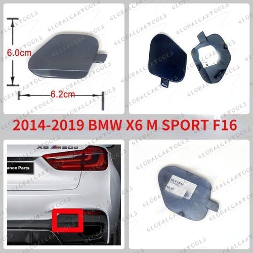 Rear Bumper Tow Hook Eye Cover Cap for 2014-2019 BMW X6 F16M SPORT ...
