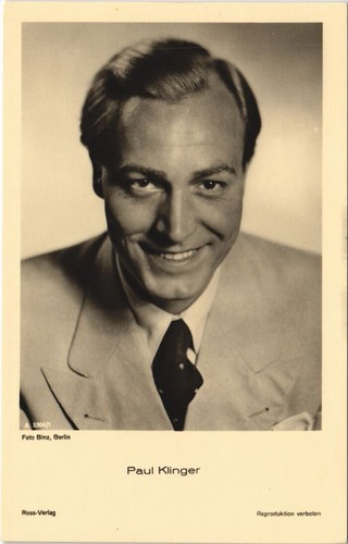 CPA AK Paul Klinger FILM STAR (41981) | eBay