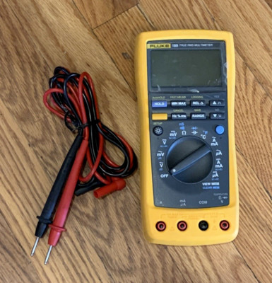 Fluke 189 True RMS MultiMeter Used & TL75 Test Leads | eBay