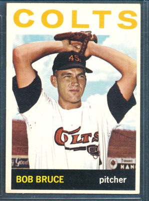 1964 Topps Baseball Set Break #282: BOB BRUCE Houston Colts ~ EX+ | eBay