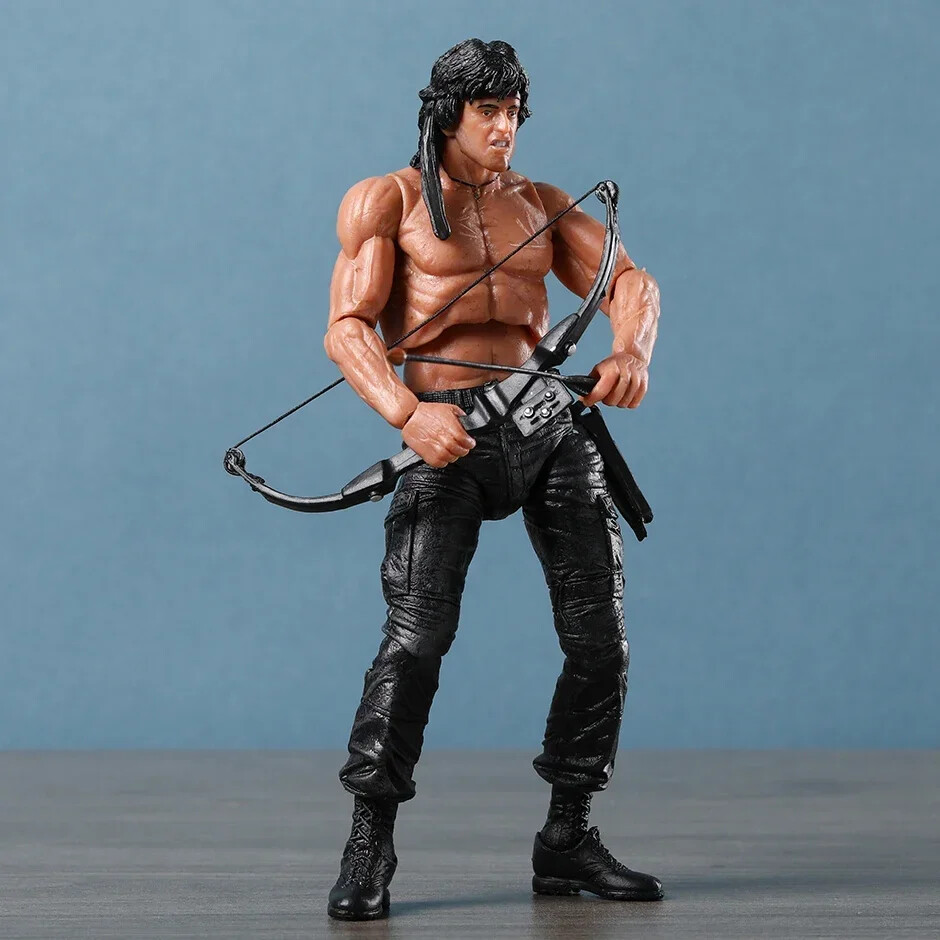 Rambo SDCC 2025 Force Of Freedom Action Figure Doll Handmade Model Toy ...