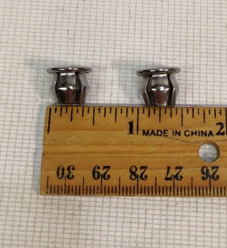 3/8" Chrome Hole Plugs for tubing, panels, socket/ hex head, wood, etc ...