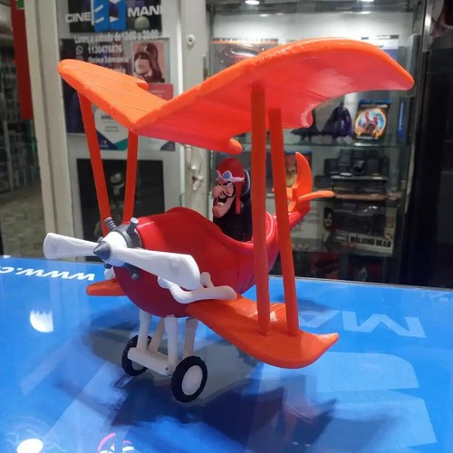 PLANE FLlYING MACHINES Wacky Races DICK DASTARDLY !CHRISTMAS GIFT | eBay