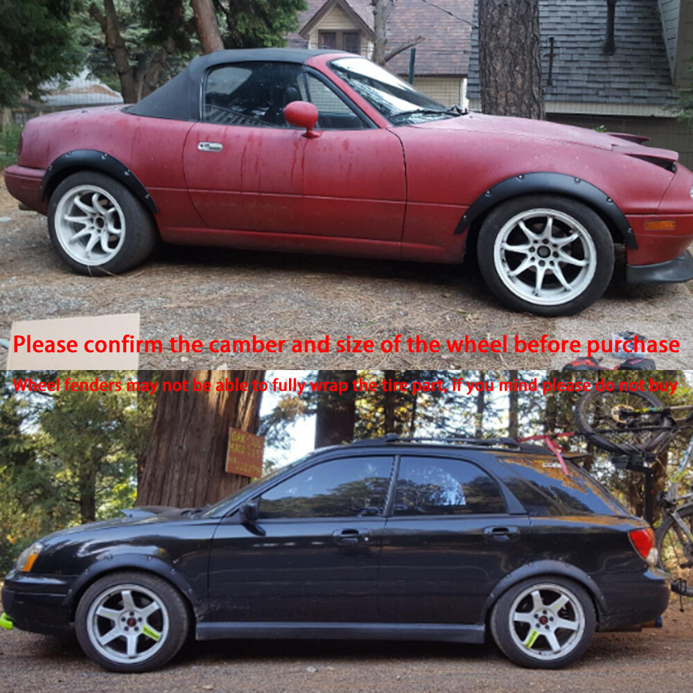 4X 34" For Ford Escape JDM 4x Car Cover Extra Wide Body Wheel Fender ...