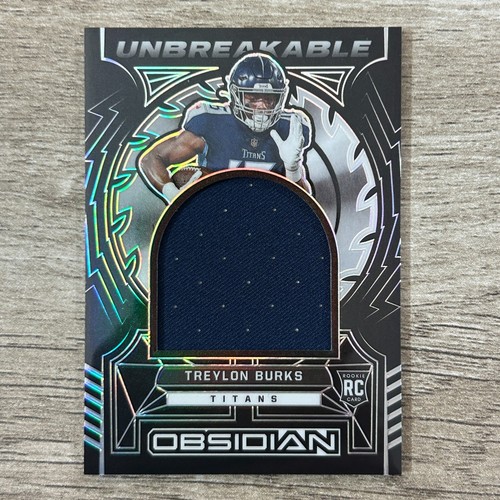 2022 Panini Obsidian Treylon Burks Rookie Unbreakable Patch #d /125 ...