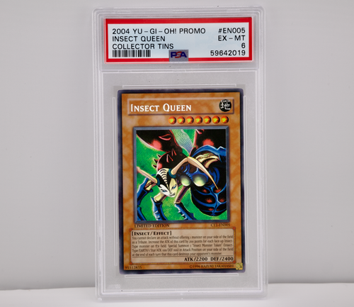 Yu-Gi-Oh! Insect Queen CT1-EN005 Limited Edition Secret Rare PSA 6 | eBay