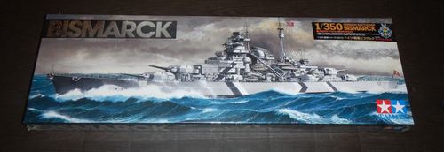 TAMIYA 78013 1:350 Bismarck Battleship Ship Plastic Model Kit - NEW ...