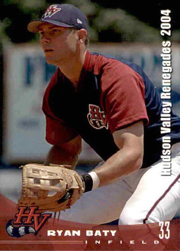 2004 Hudson Valley Renegades Grandstand 4 Ryan Baty Wichita Kansas ...