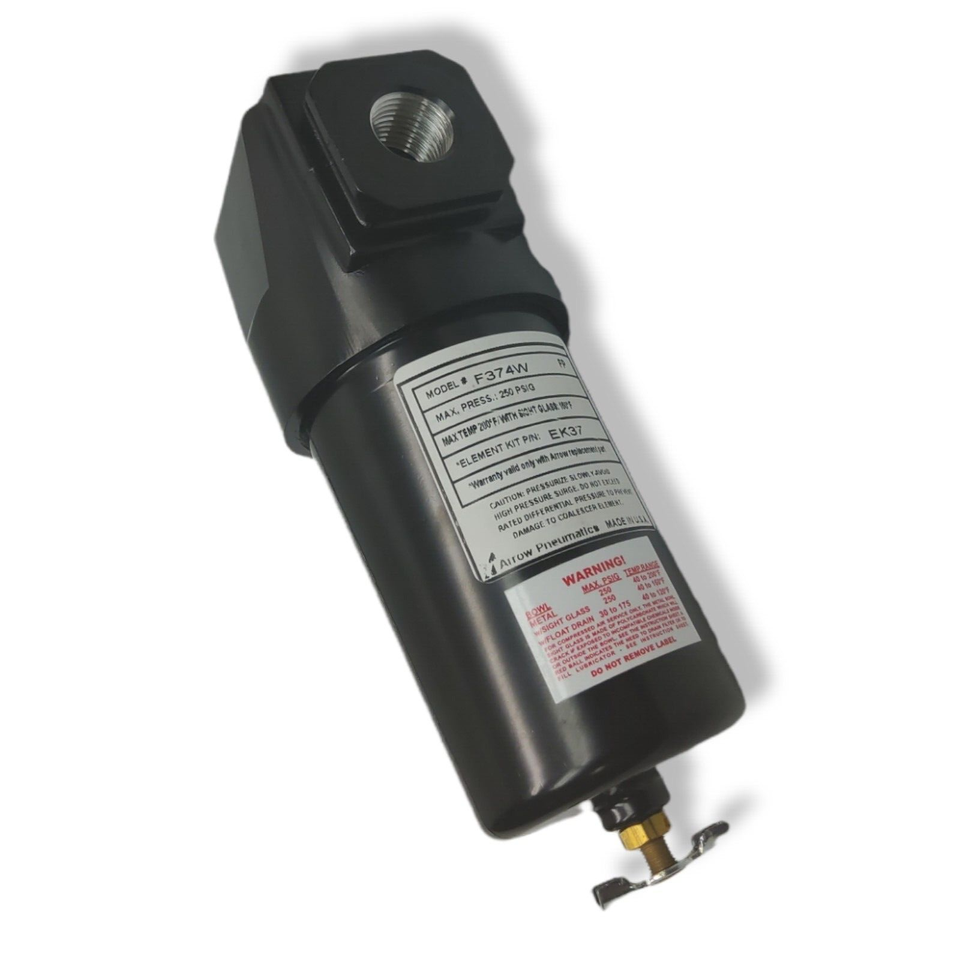 Compressed Air Inline Moisture Trap Water Separator Filter 1/2" FNPT ...