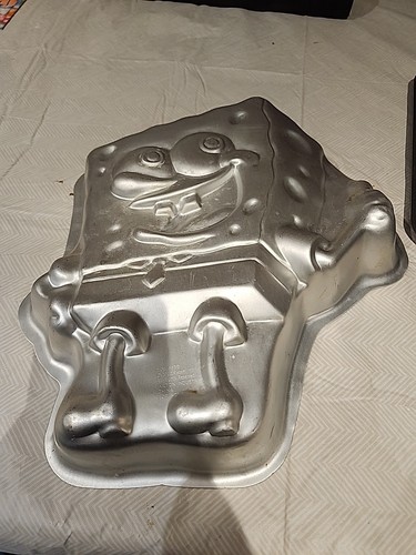 Wilton Industries SpongeBob Aluminum Cake Pan Mold | eBay