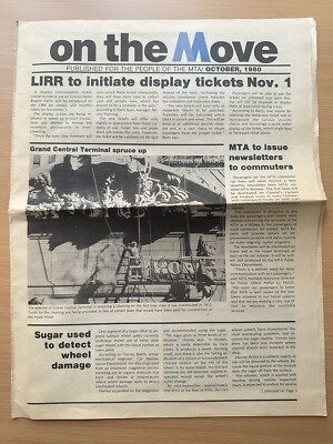 1980 Metropolitan Transportation Authority (MTA) New York City ...