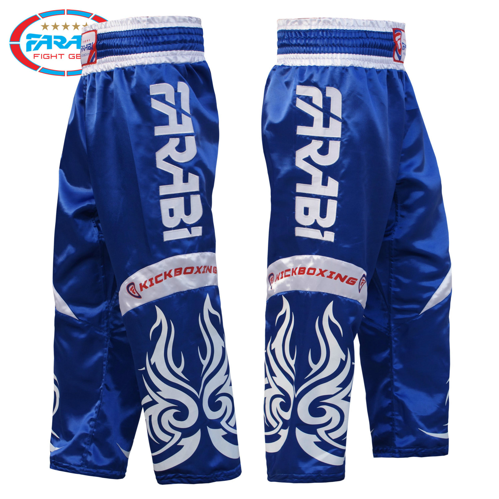 Farabi Kickboxing Trousers Pants training competition black red blue ...