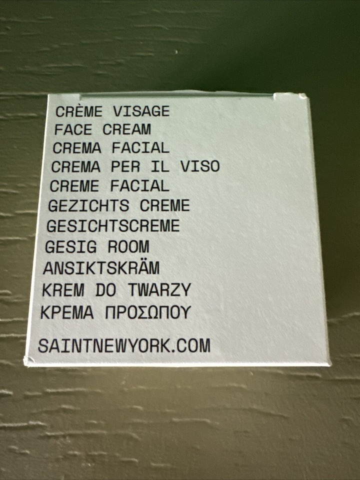 Saint New York Face Cream 3.3 Oz New In Box Retail $54 | eBay