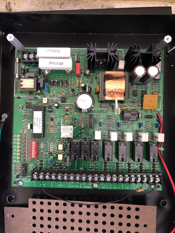 Siemens PAD-3 Distributed Power Module NAC Expander Auxiliary Power ...