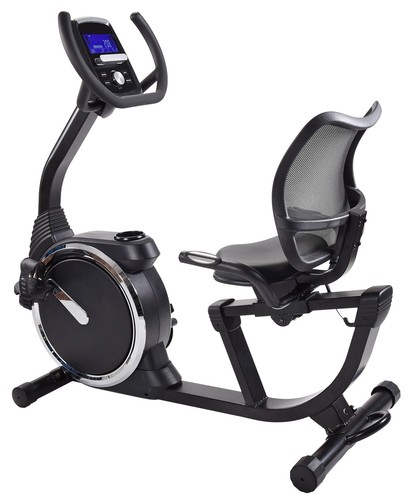 Stamina Reclined Recumbent Magnetic Resistance Cardio Exercise Bike 15 ...