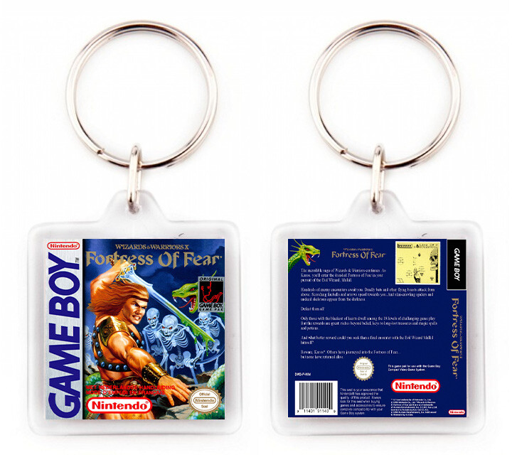 Wizards & Warriors Chapter x The Fortress Of F Game Boy Nintendo ...