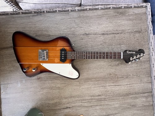 Epiphone Mandobird IV Sunburst 4 string electric mandolin With Epiphone ...