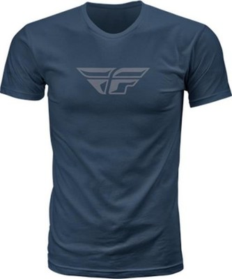 Fly Racing 352-0611L Fly F-Wing Tee Midnight Navy/Grey Large | eBay