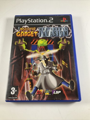 Inspector Gadget: Mad Robots Invasion (PS2) COMPLETE W/ MANUAL PAL GAME ...